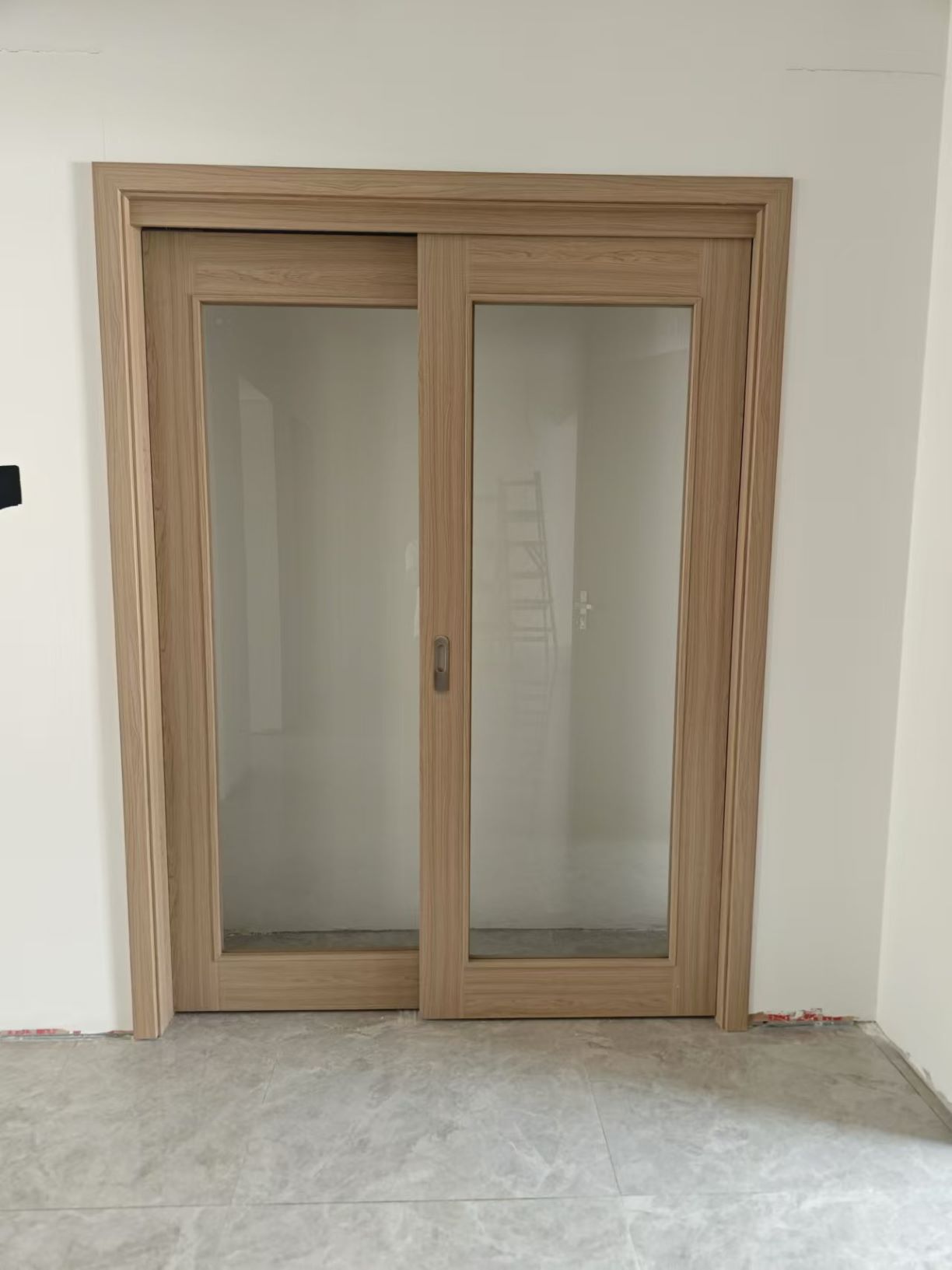 PVC glass double sliding door 24 - Wooden Door Quality Supplier